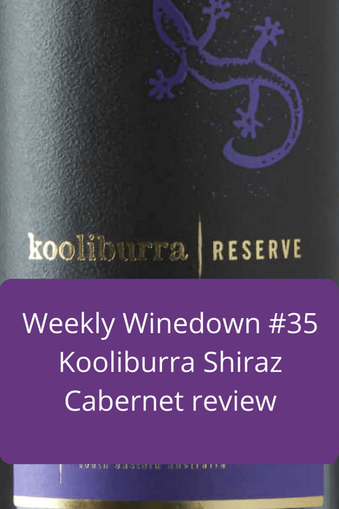 Weekly Winedown #35 - Kooliburra Shiraz Cabernet : Me, Annie Bee.